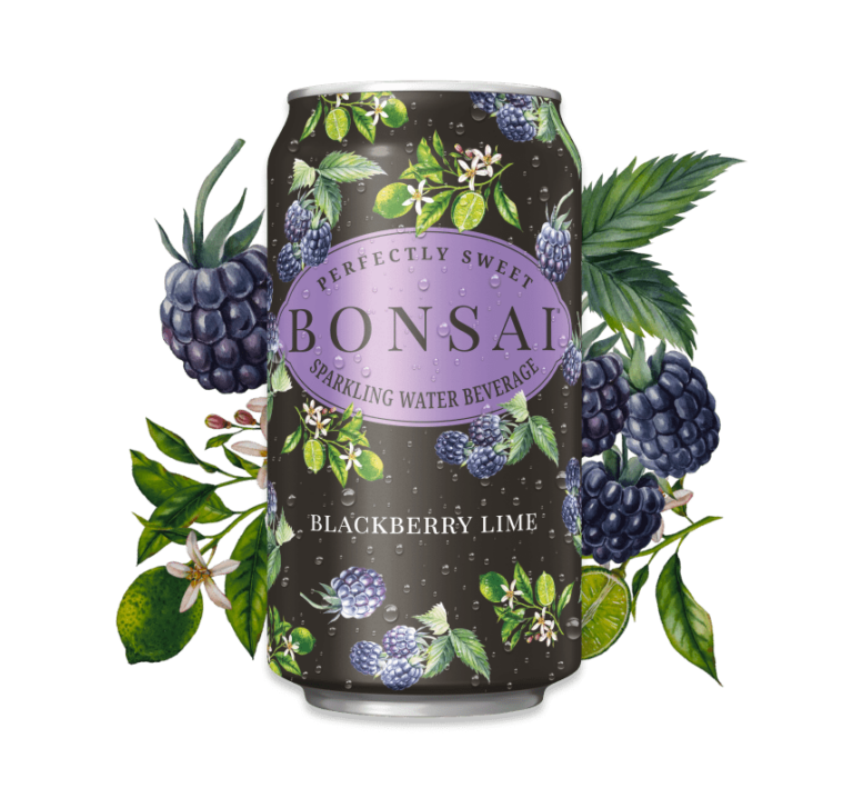 Blackberry Lime - Bonsai Sparkling Water